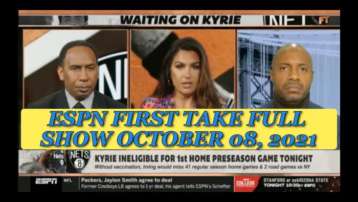 ESPN FIRST TAKE FULL SHOW October 8 2021|Tim Tebow join & Stephen A ...