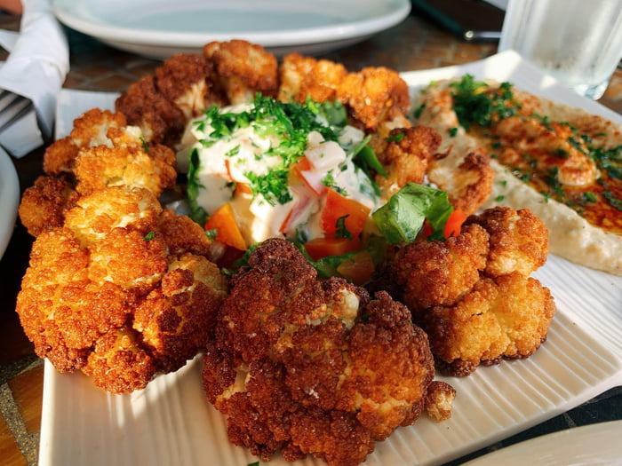 Local place makes the best Arnabeet (Lebanese cauliflower) - 9GAG