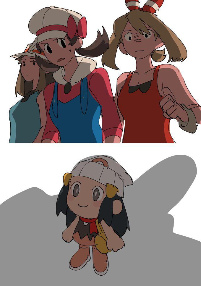 Remake girls meet Chibi Dawn - 9GAG