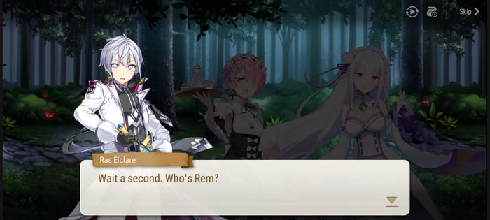 Yeah, who's Rem? There are only Ram and Rom in Re:Zero - 9GAG