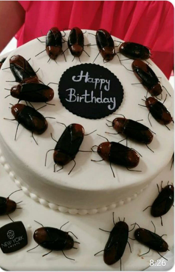 "How to make your kids hate sweets 101" (roaches are chocolate) - 9GAG