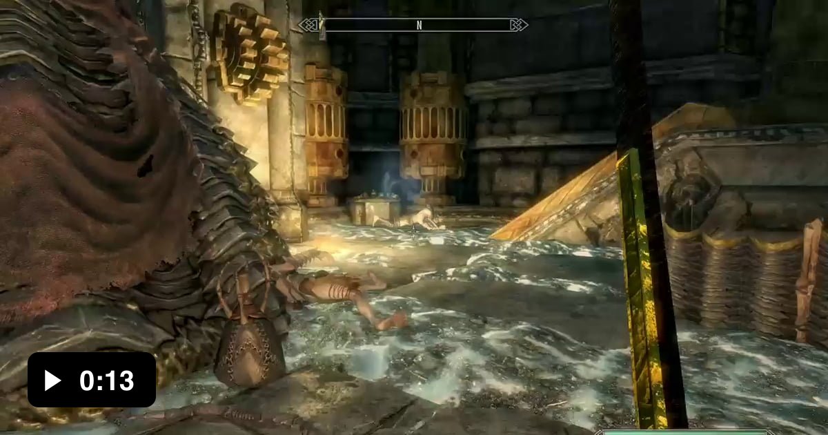 Spinning falmer while in dwemer ruins - 9GAG