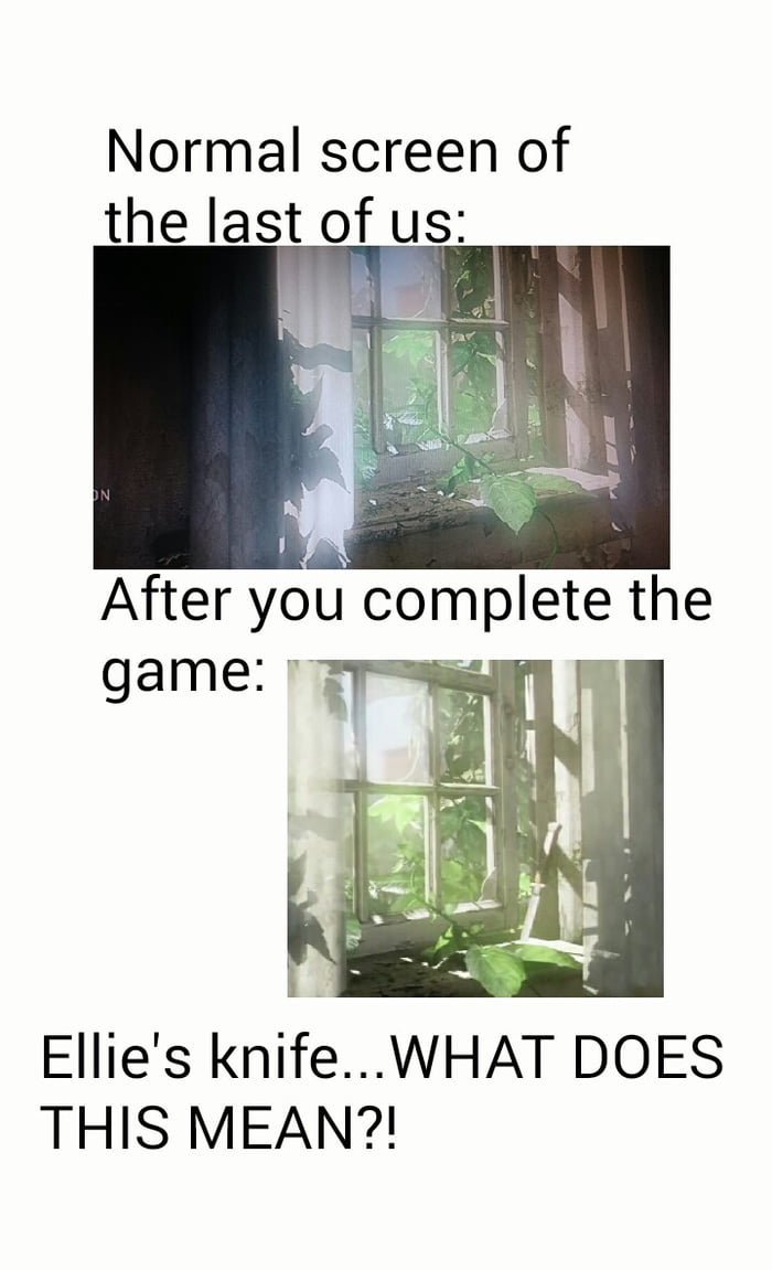 Replying the Last Of Us, when I noticed this. - 9GAG