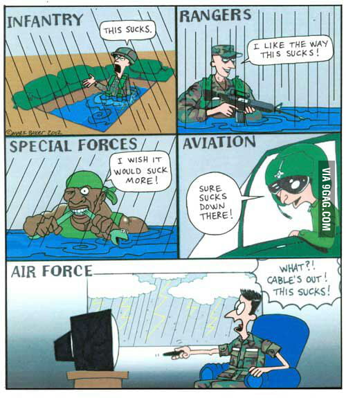 This sucks, military edition - 9GAG