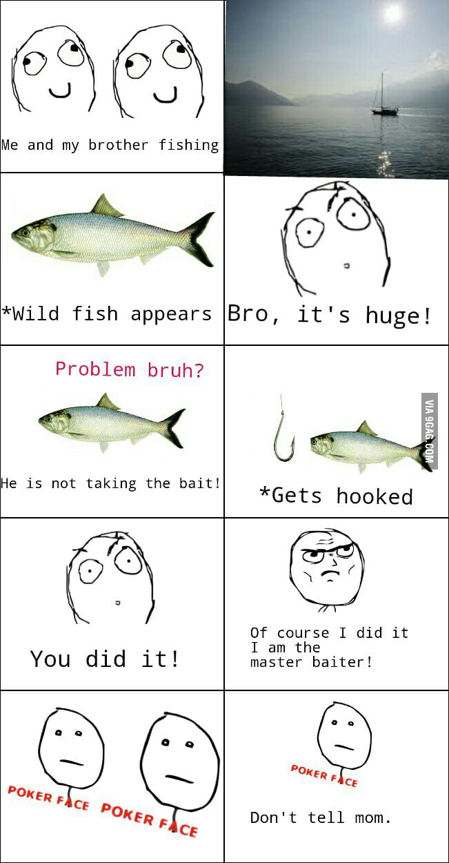 Pun intented (first rage comic) - 9GAG