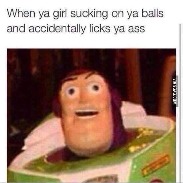 When she sucking on ya balls - 9GAG