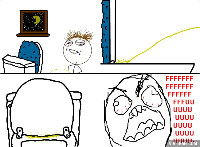 Late Night Peeing Rage - 9GAG