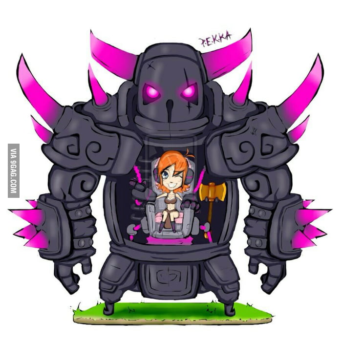 Coc:the secret of pekka! - 9GAG