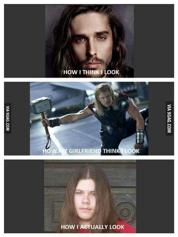 Men with long hair - 9GAG