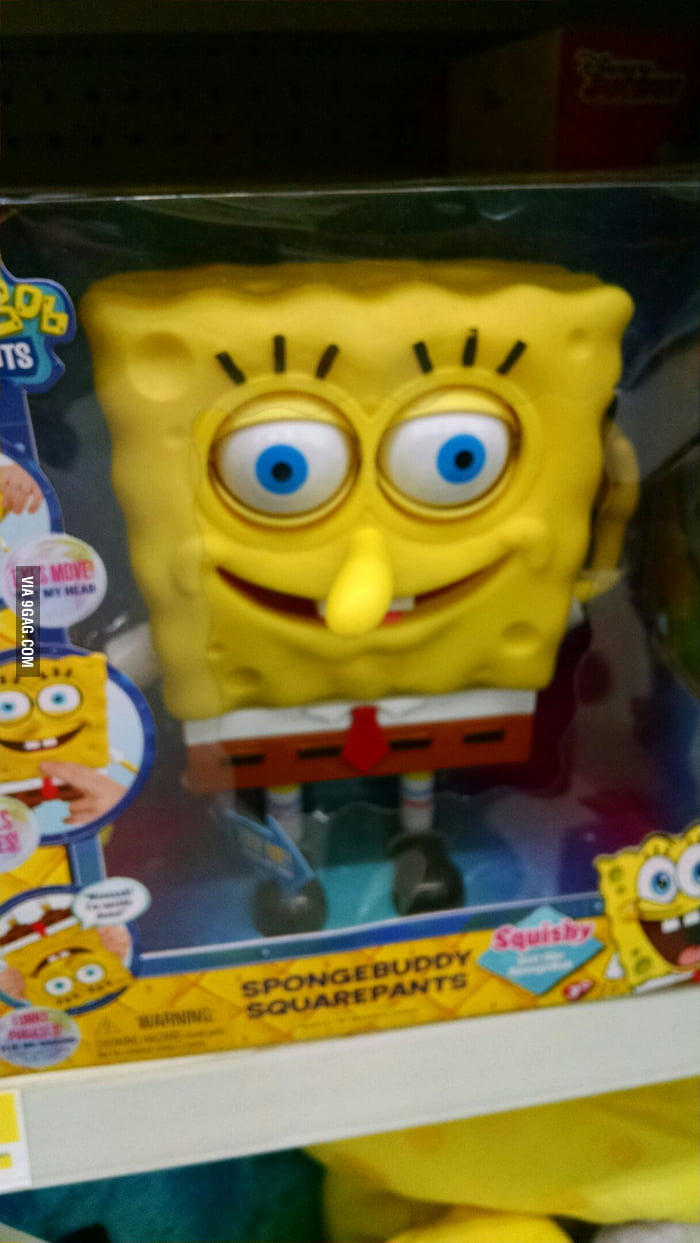 I don't recall SpongeBob looking so strung out and tired. - 9GAG