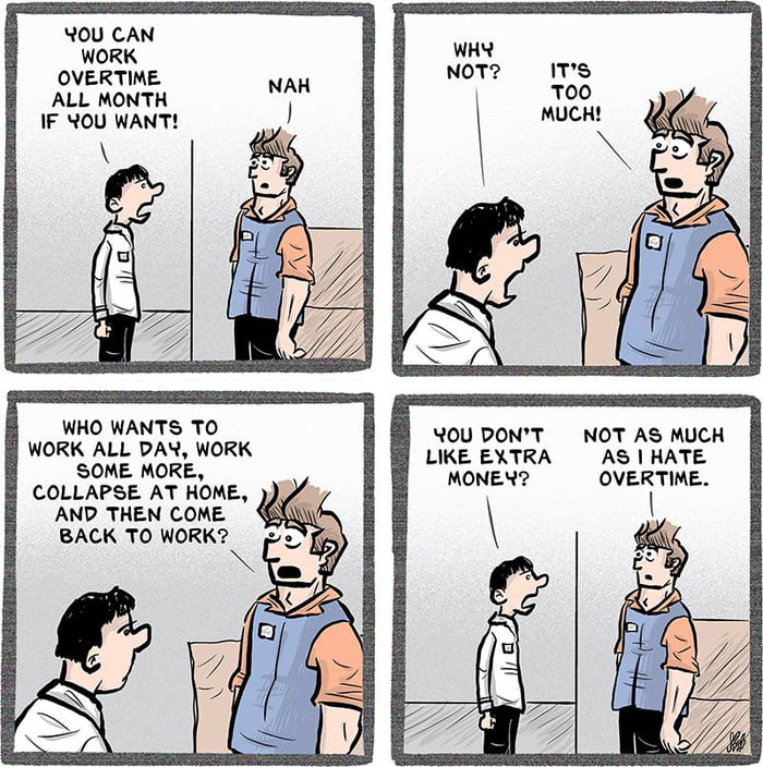 Overtime - 9GAG