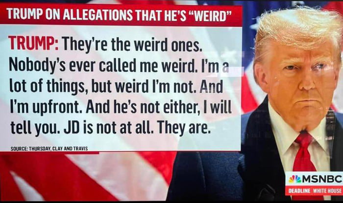 What a weirdo. - 9GAG