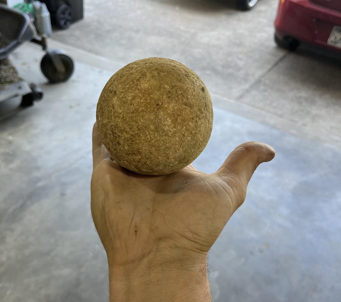 This perfectly round rock - 9GAG