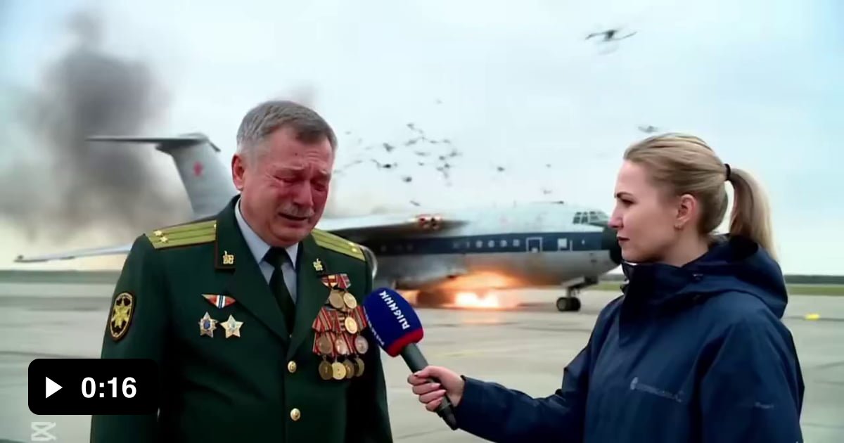 Russian interview calmly explaining the situation - 9GAG