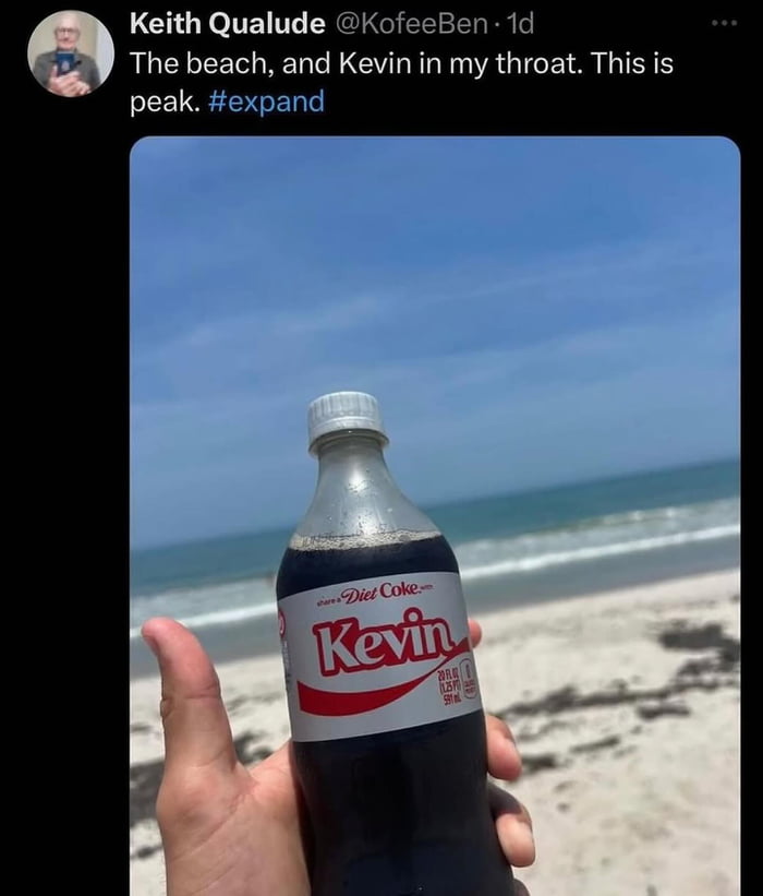 Peak beach day with Kevin - 9GAG