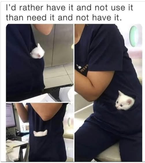 Just in case! - 9GAG