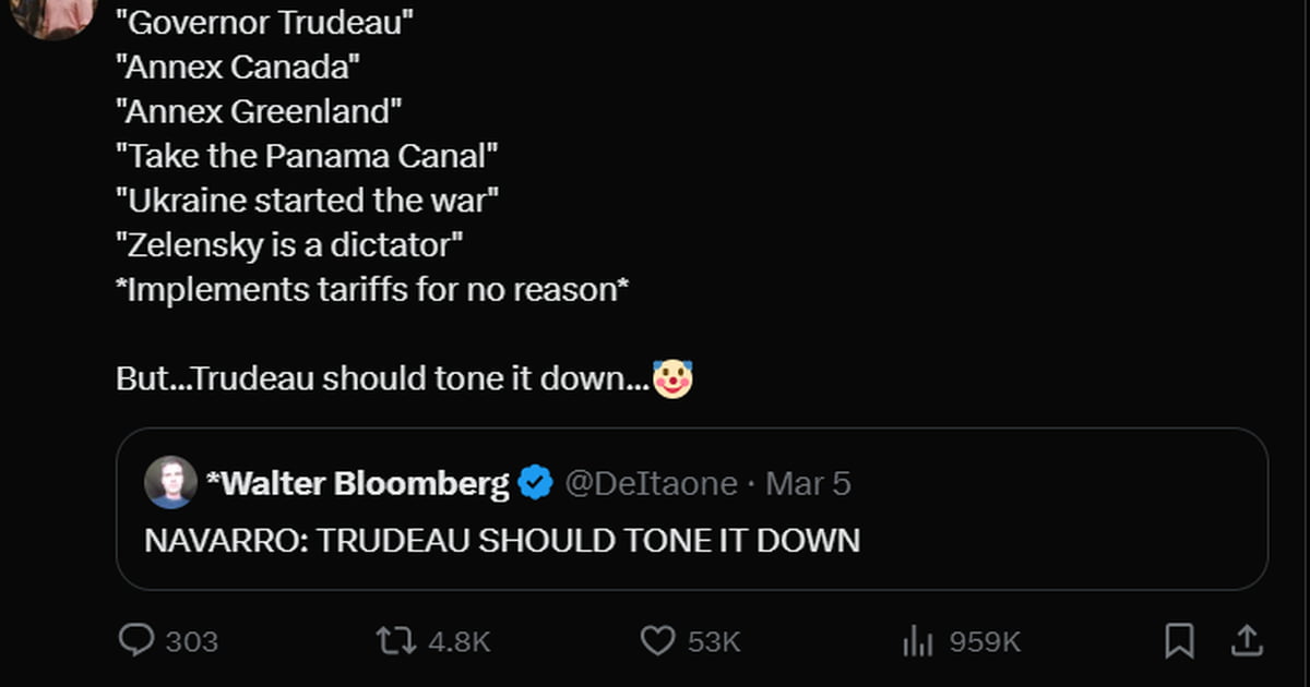 Why Trudeau is so rude? - 9GAG