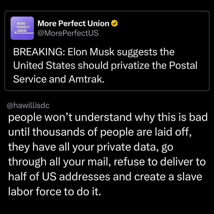 Musk's Privatization Push - 9GAG