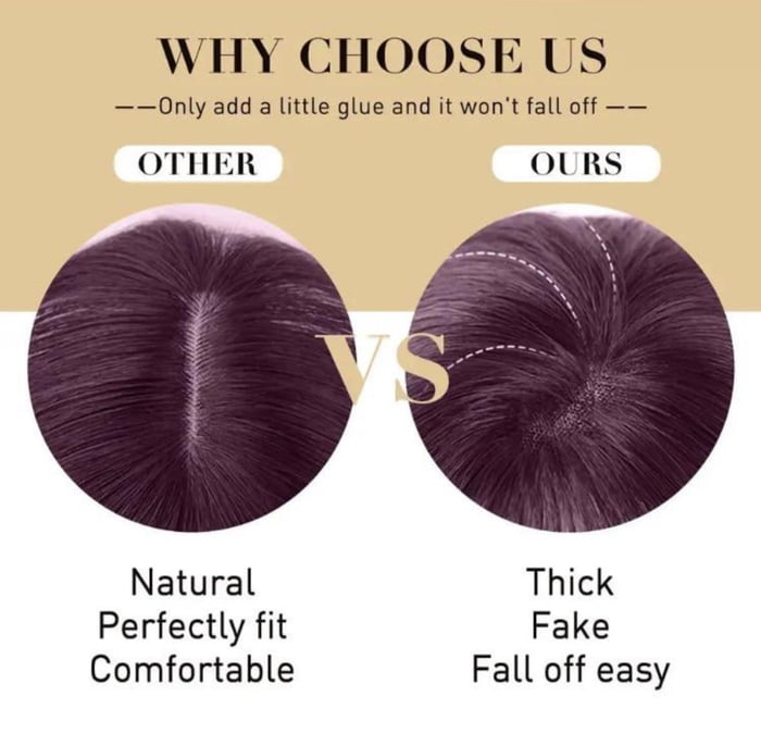 Buy ours. It looks fake and it’ll fall off! - 9GAG