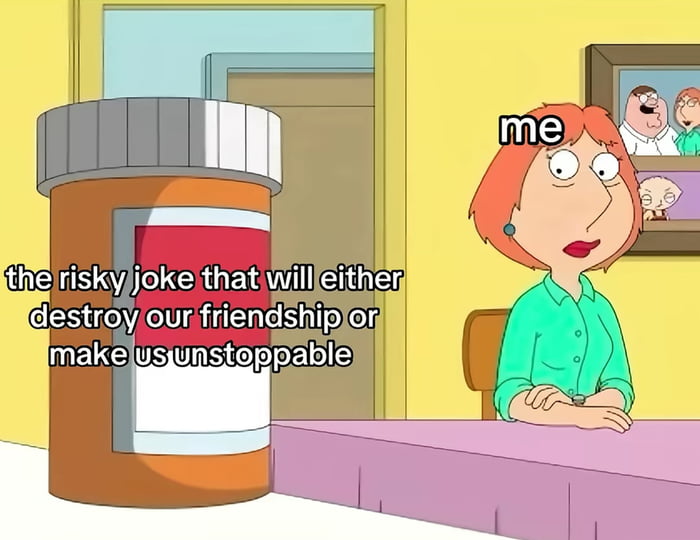 Walking the tightrope of friendship with a joke - 9GAG