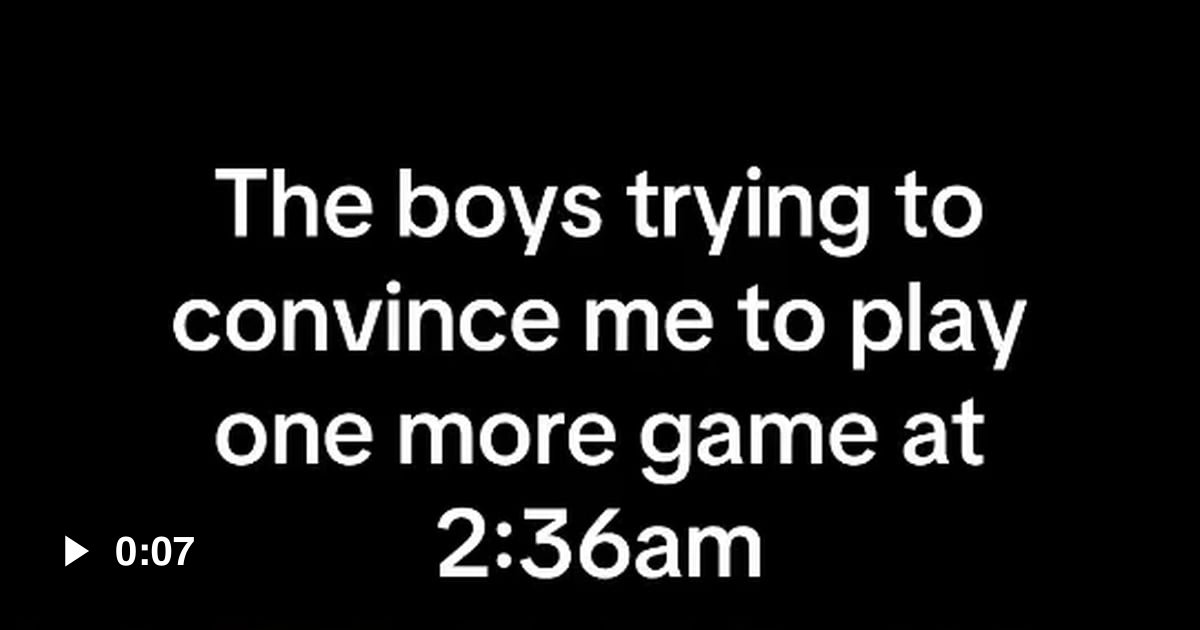 One more round can't hurt... right? - 9GAG