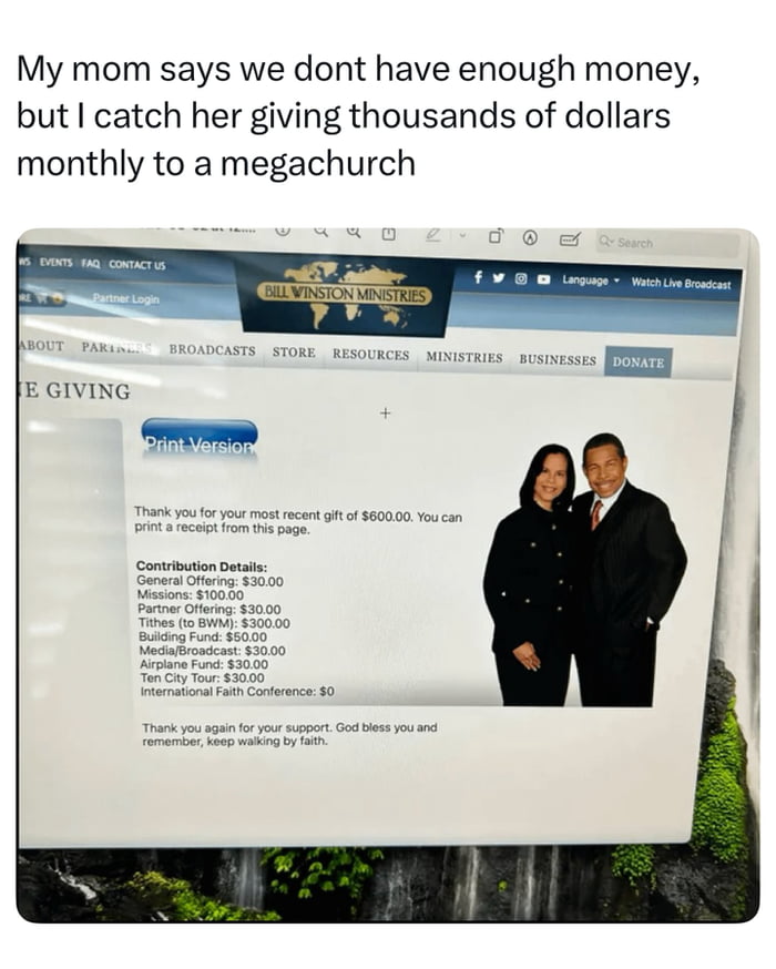 When budgeting meets divine intervention - 9GAG