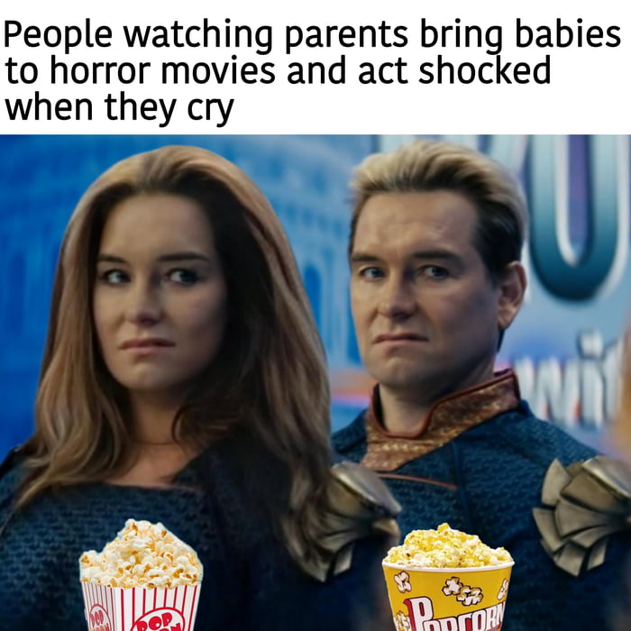 The horror isn't just on the screen - 9GAG