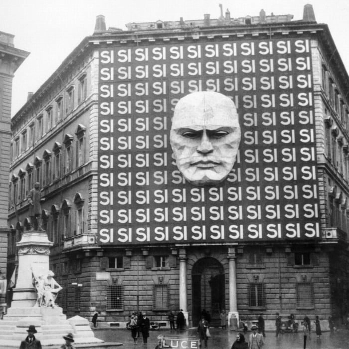HQ of Benito Mussolini's National Fascist Party, Rome 1934 - 9GAG