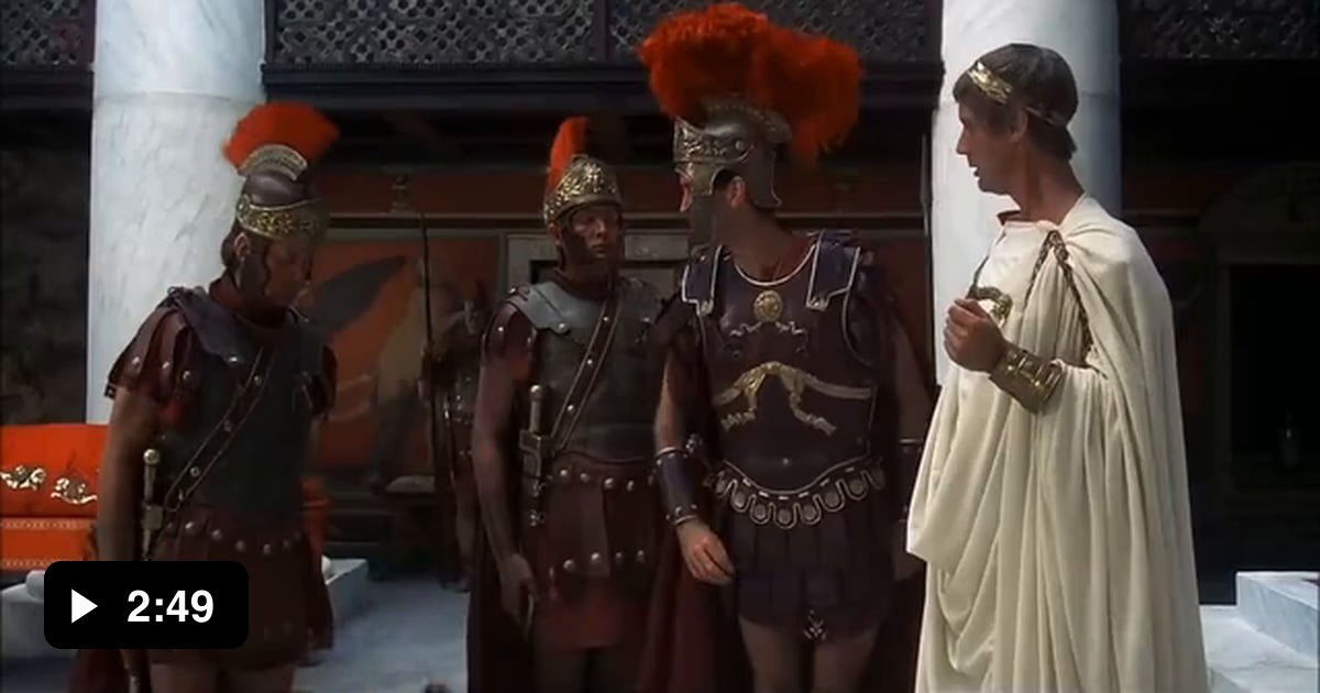 Biggus Dickus - Monty Python, Life of Brian. - 9GAG