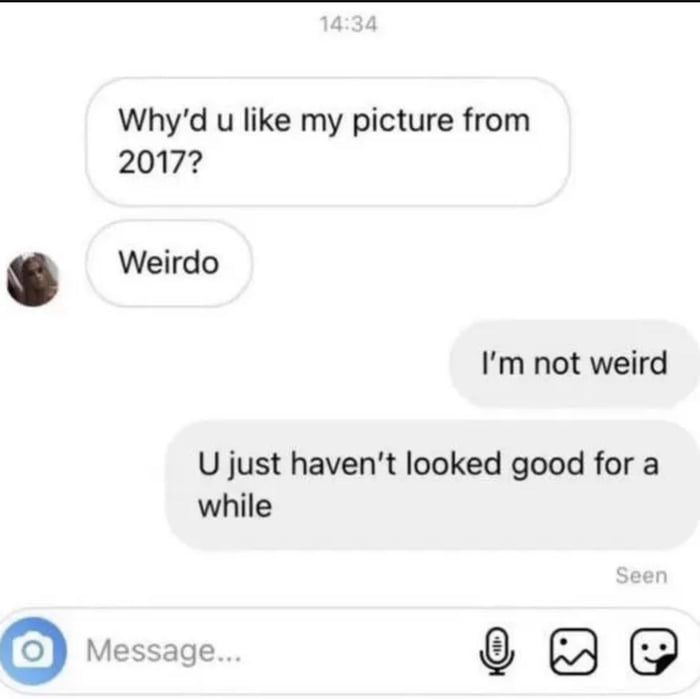 Ouch. Idk how you can come back from this - 9GAG