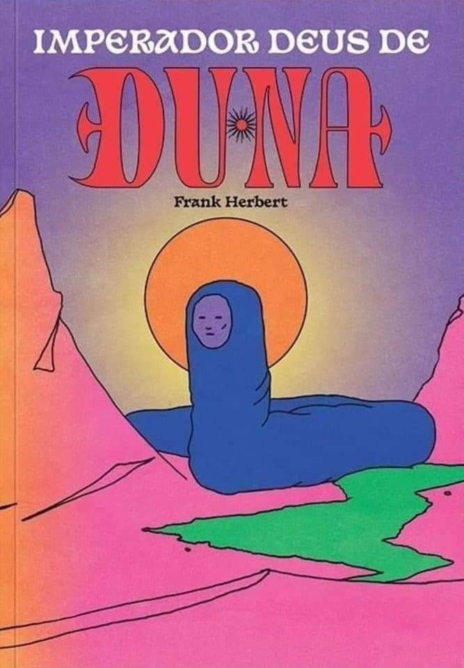 The brazillian book cover of Dune is its own aesthetic - 9GAG