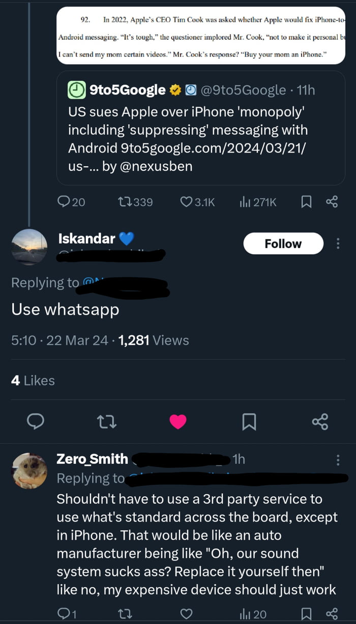 LoL. imessage to android, how so? - 9GAG