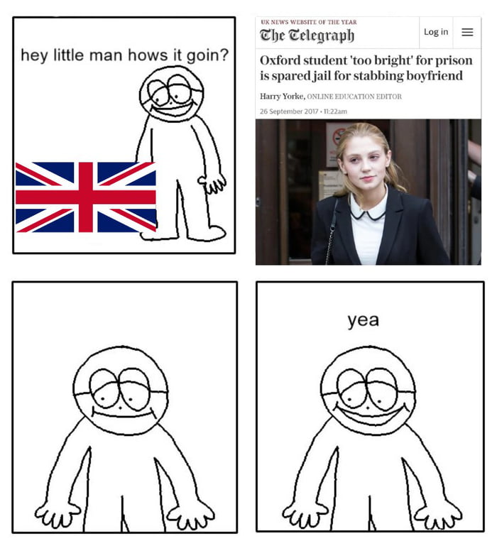 UK & stabbing, name a more dynamic duo. - 9GAG