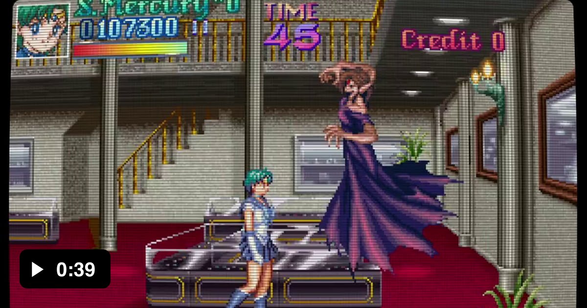 Pretty Soldier Sailor Moon - 1995 Arcade - 9GAG