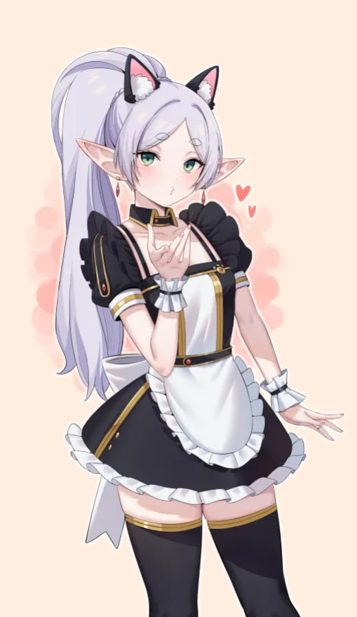 Catgirl Maid Frieren - 9GAG
