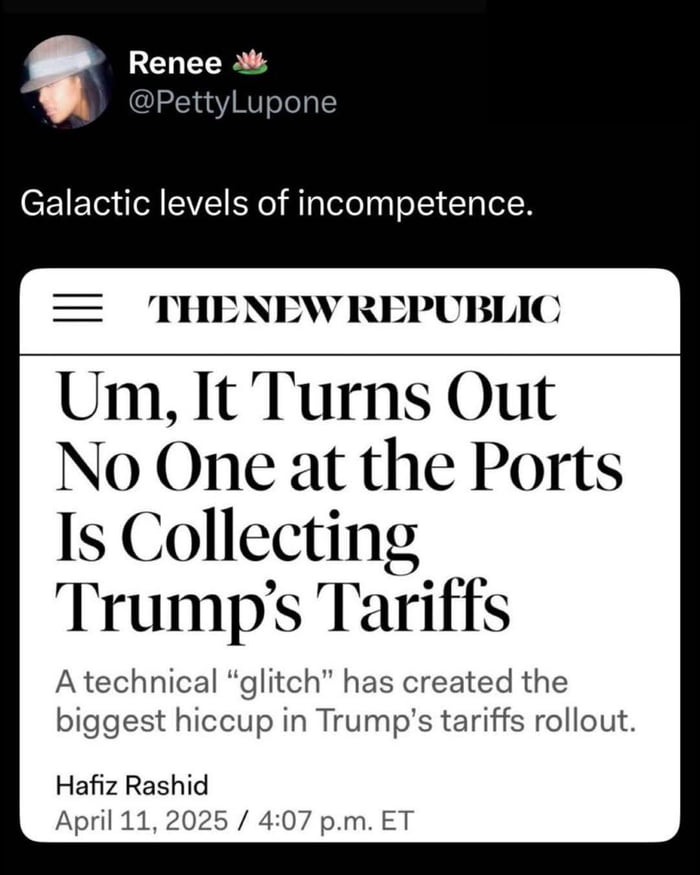 Tariff Tech Fail!!! - 9GAG