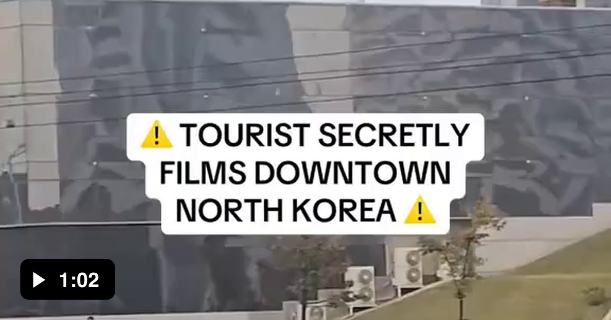 🇰🇵 North Korea through a hidden lens. Watch closely - 9GAG