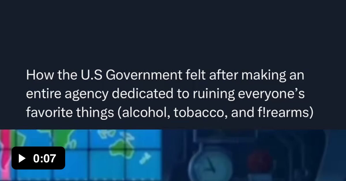 When the government creates an agency to regulate the fun stuff. - 9GAG