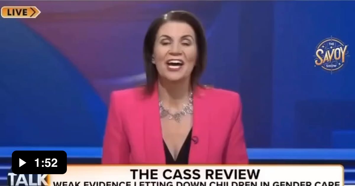 News anchor argue over a journalist's pronouns. - 9GAG