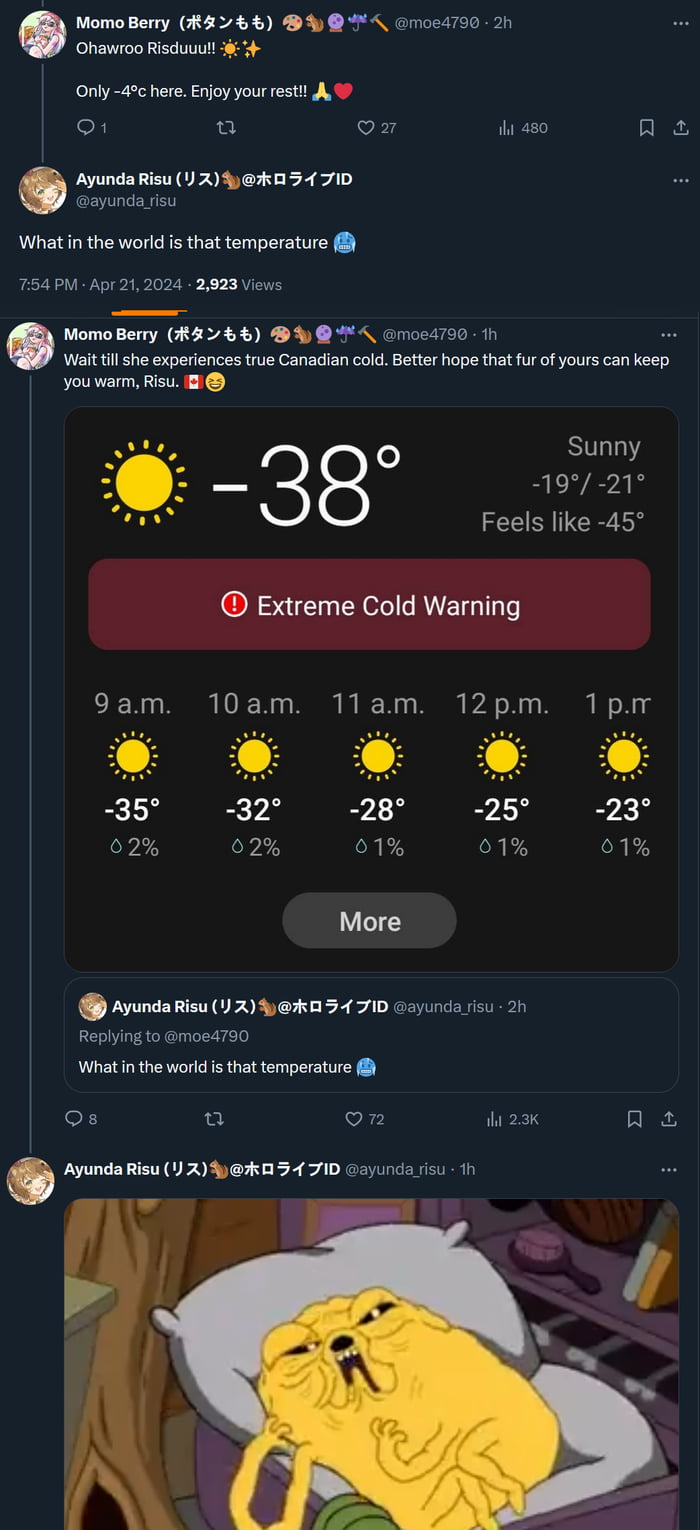 Fun fact, the lowest recorded temperature to ever occur in Indonesia was -9 Celsius. - 9GAG