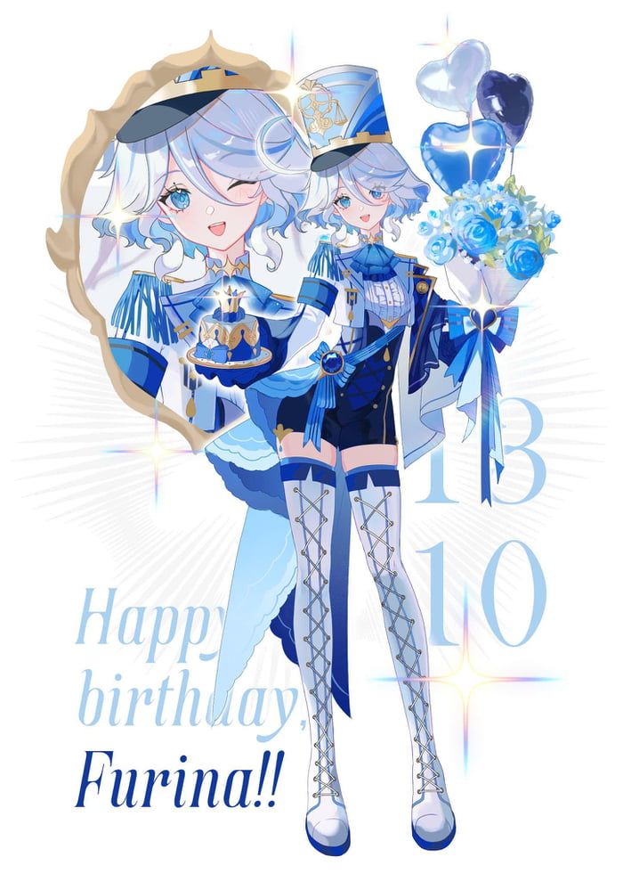 Happy Birthday Furina - 9GAG