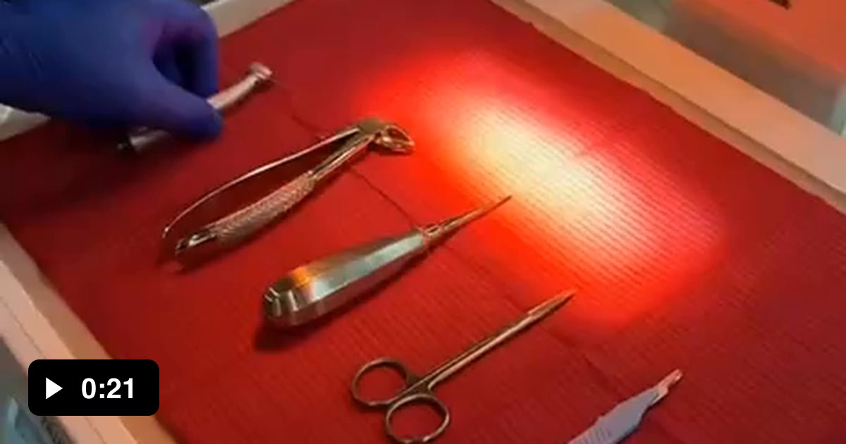 Instruments through the eyes of the patient. - 9GAG