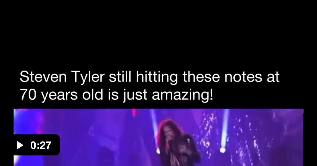 Steven Tyler still got it - 9GAG