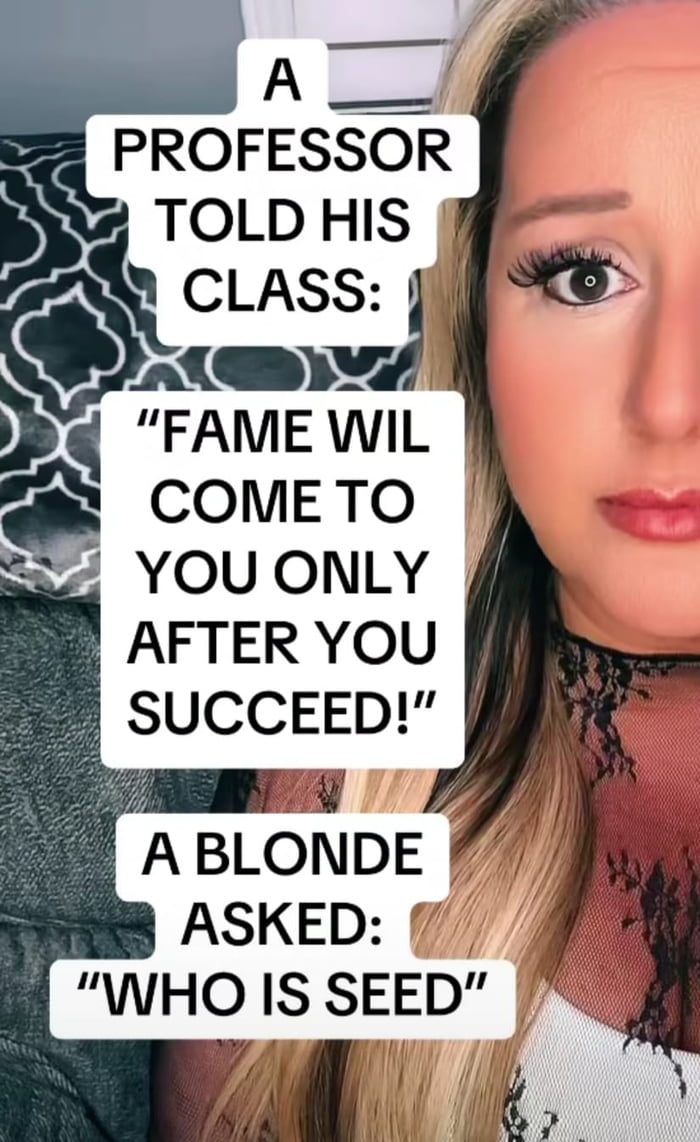 Blonde - 9GAG