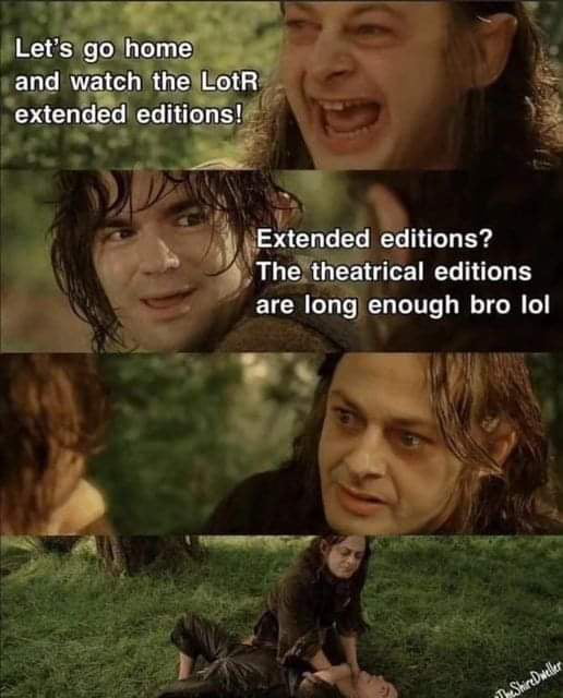 LOTR marathon anyone ? - 9GAG