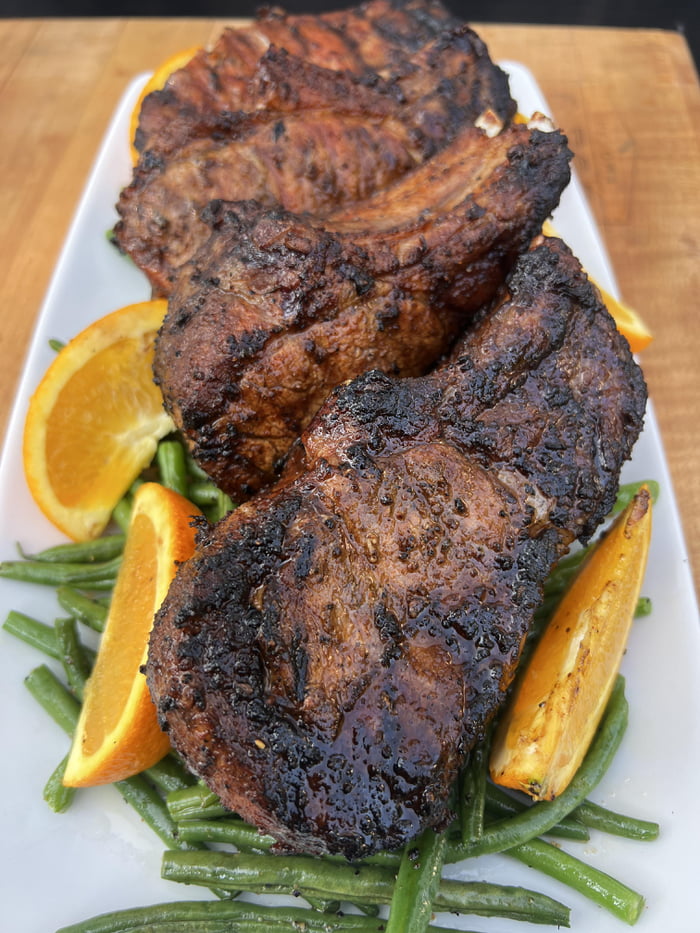 Grilled Wild Boar Chops - 9GAG