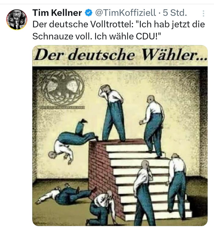 Man nennt es auch das "Perpetuum Mobile der Verblödung" - 9GAG