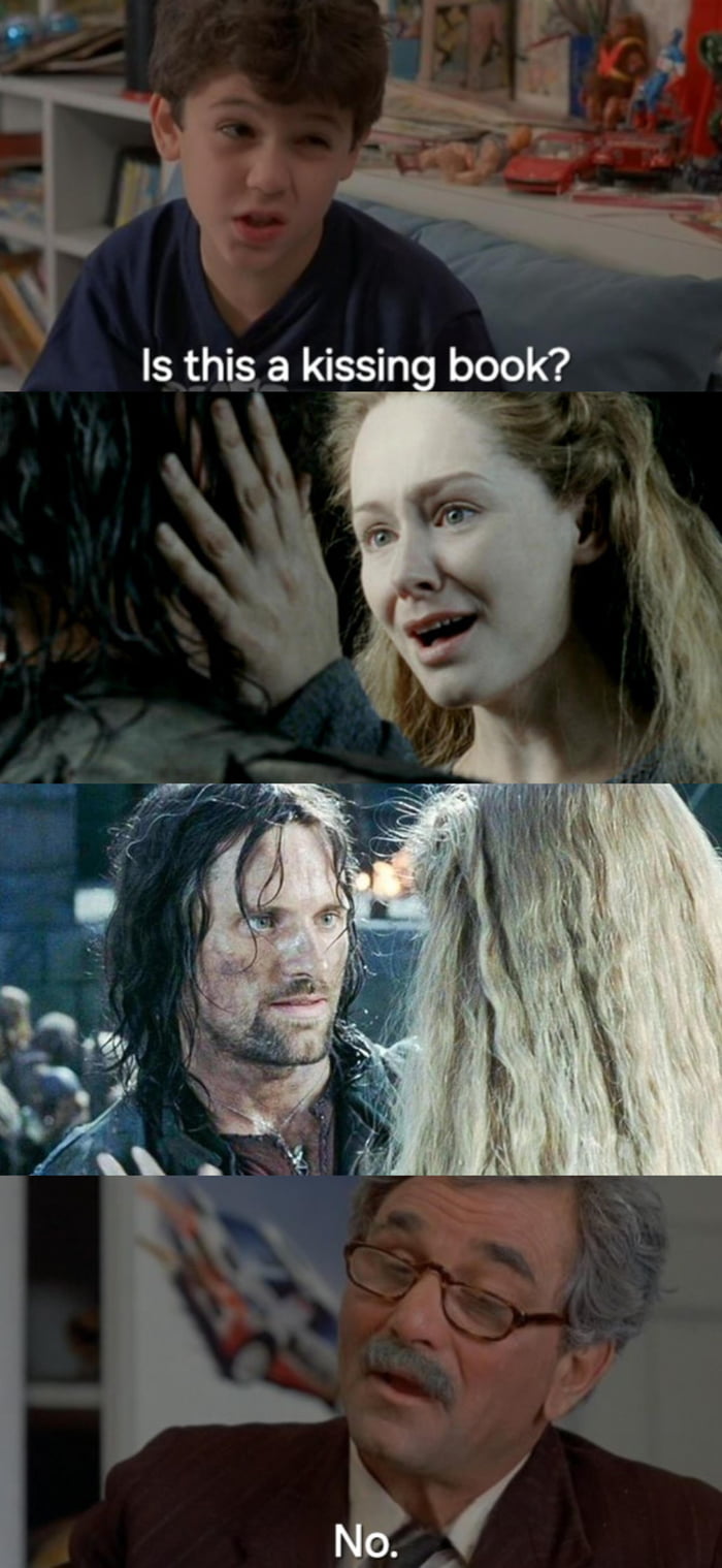 Is this a kissing book? - 9GAG