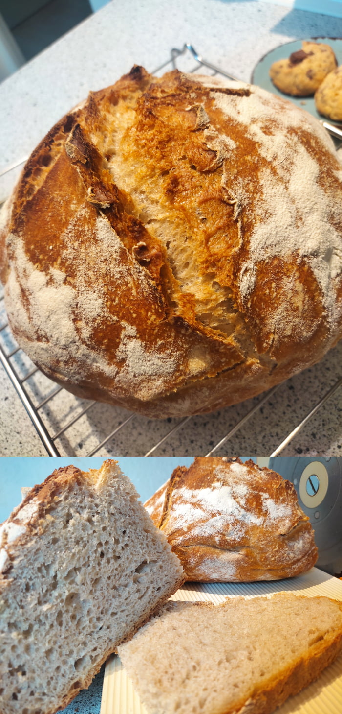 Gluten Tag. I made some sourdough bread and I don't use any other ...