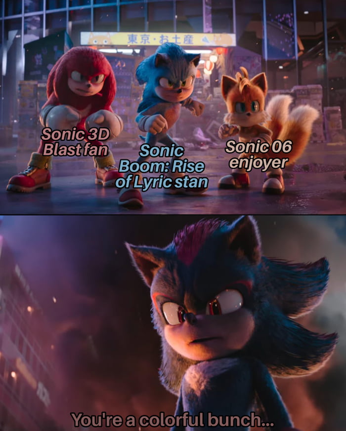 As a Sonic fan, this is both funny and sad - 9GAG